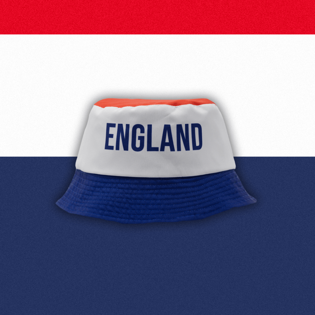 England Cricket 92 Bucket Hat - Football Bobbles